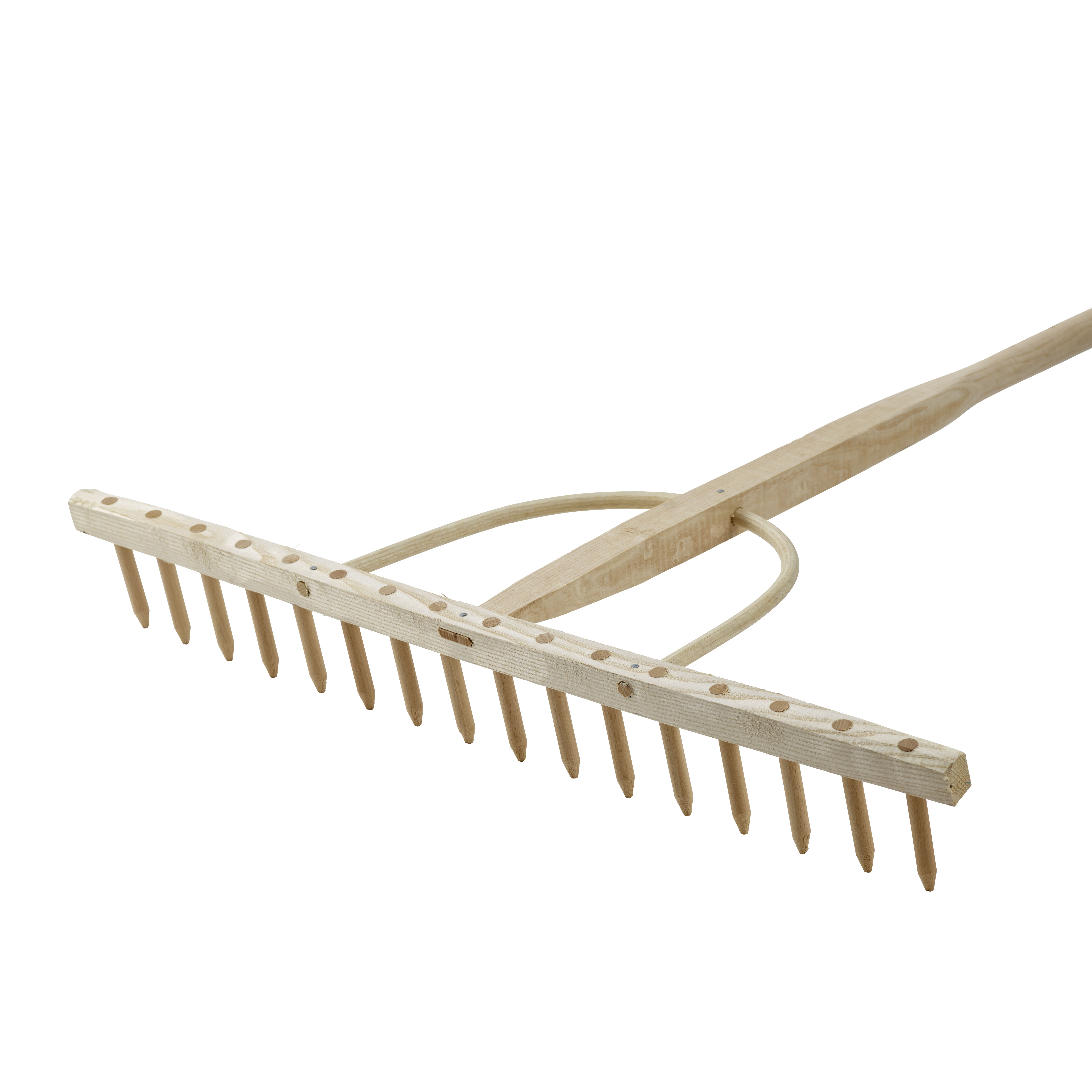 Bulldog Wooden Hay Rake 16 Tine