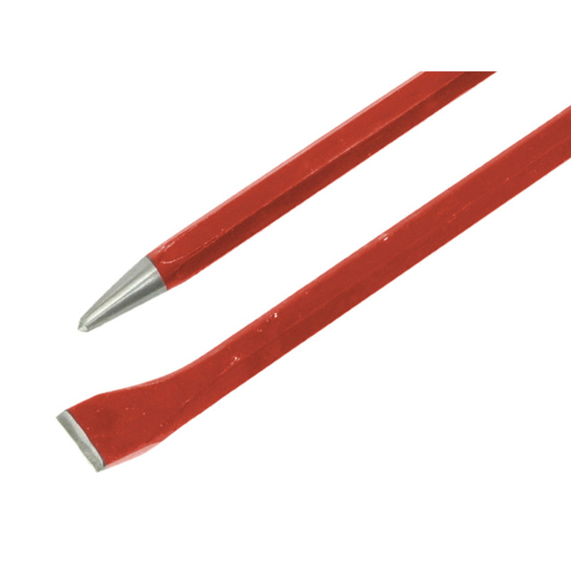 Bent Chisel Digging Bar 6.4kg 25mm x 1.5m